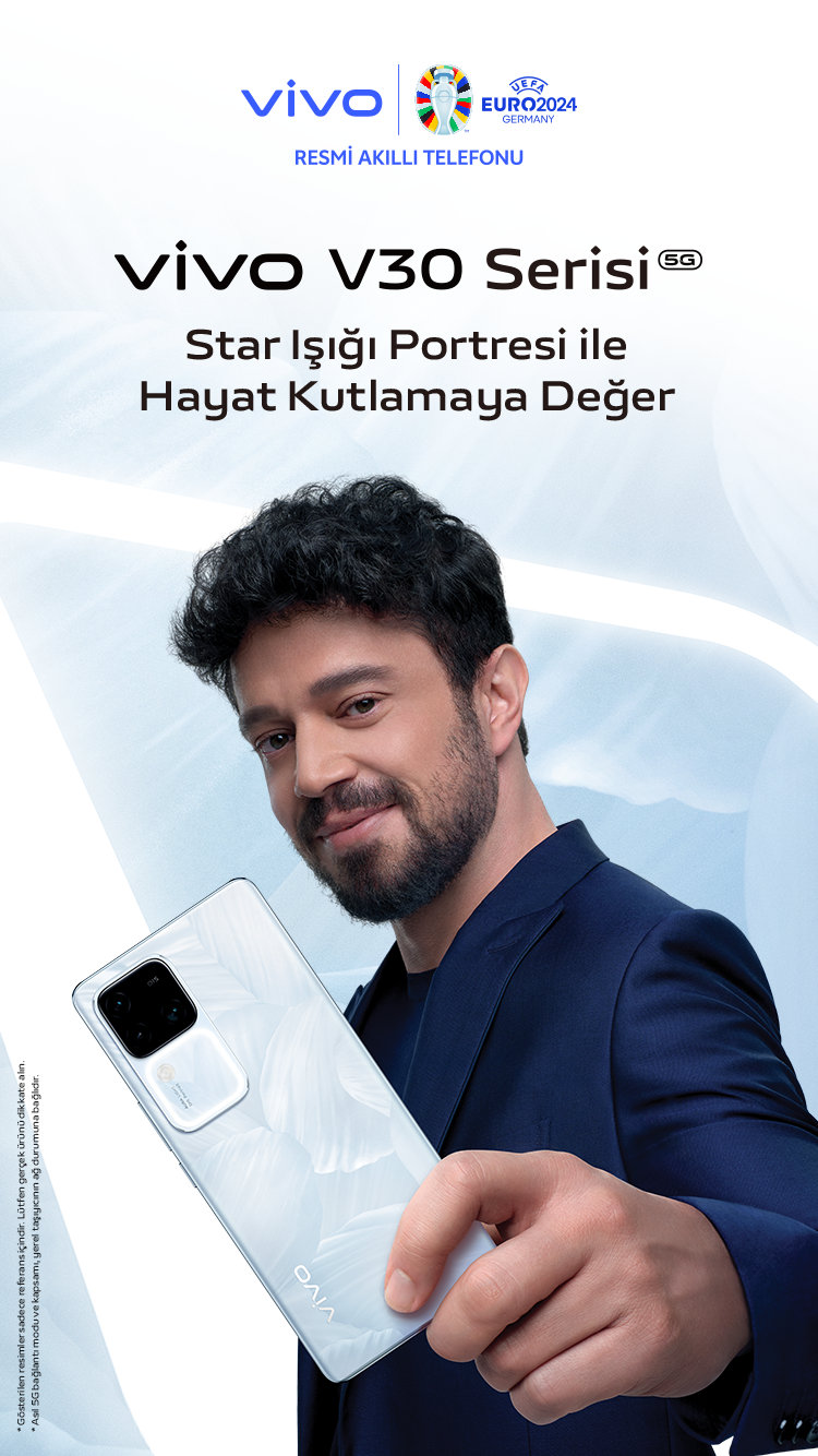 vivo V30 - Star Işığı ile 5000 mAh Pile Sahip En İnce Telefon | vivo TR