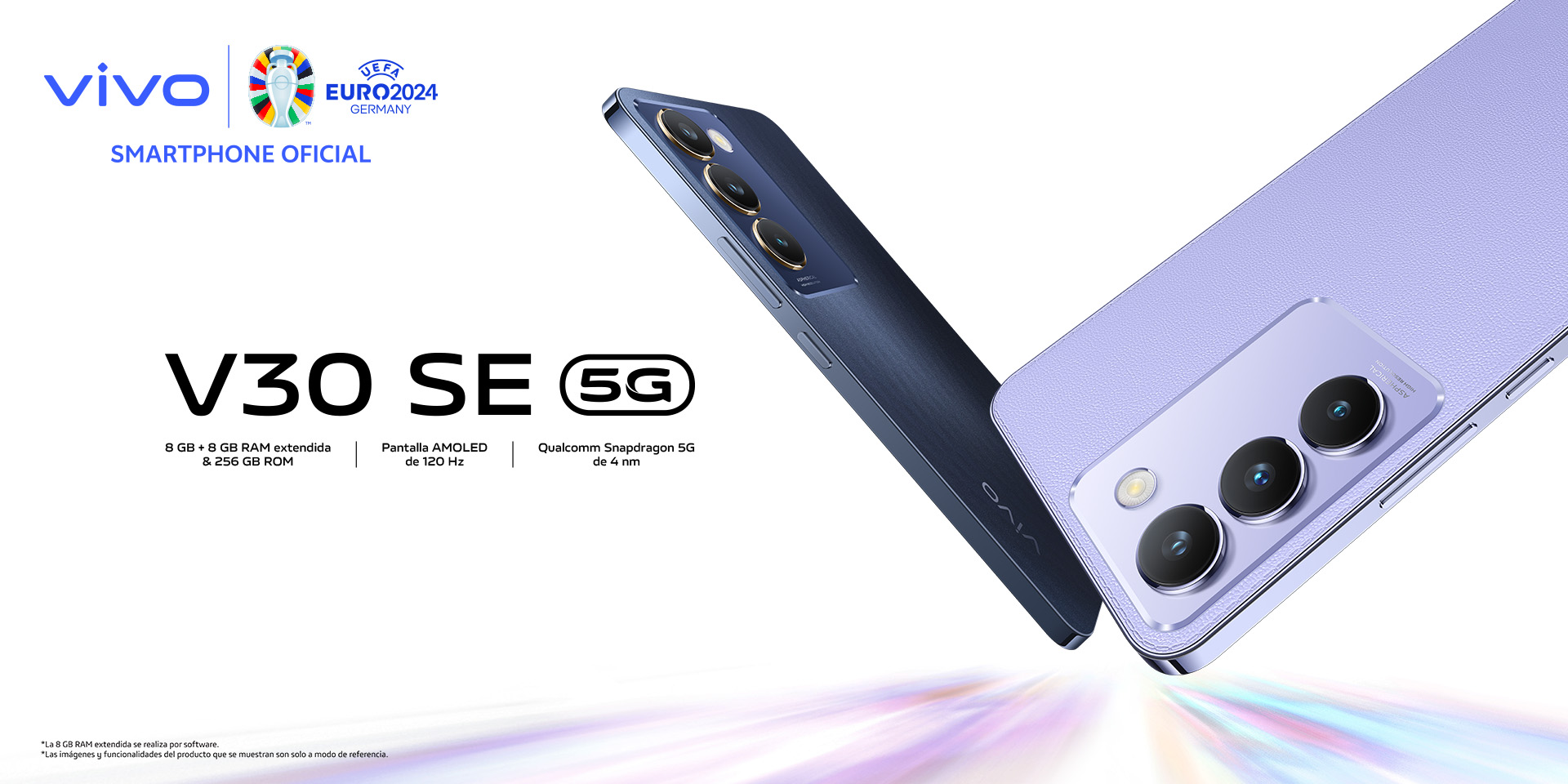 vivo V30 SE-Conectividad 5G, Diseño Elegante | vivo Colombia