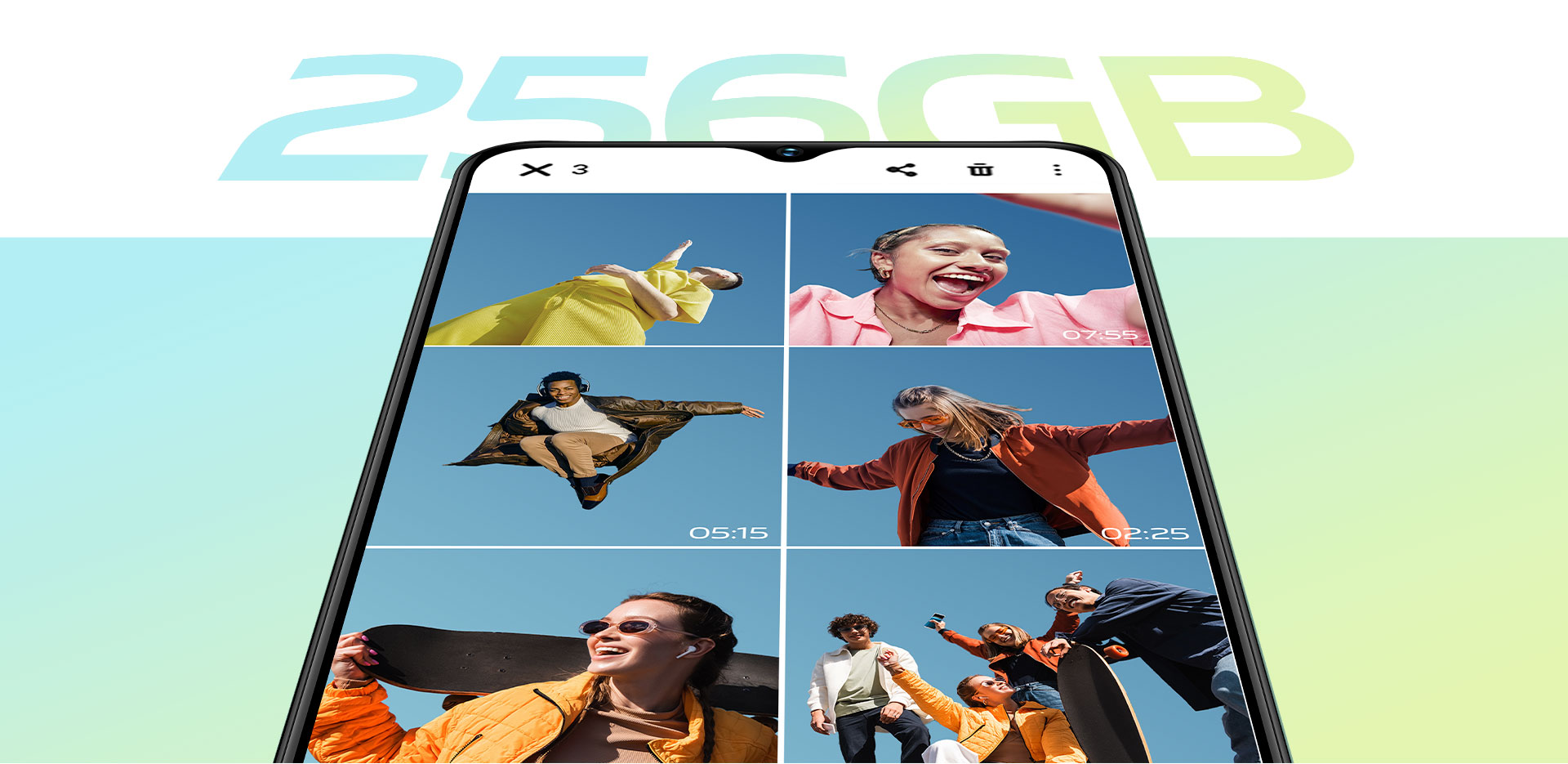 Pantalla de alto brillo vivo Y18: batería extensa | vivo Colombia